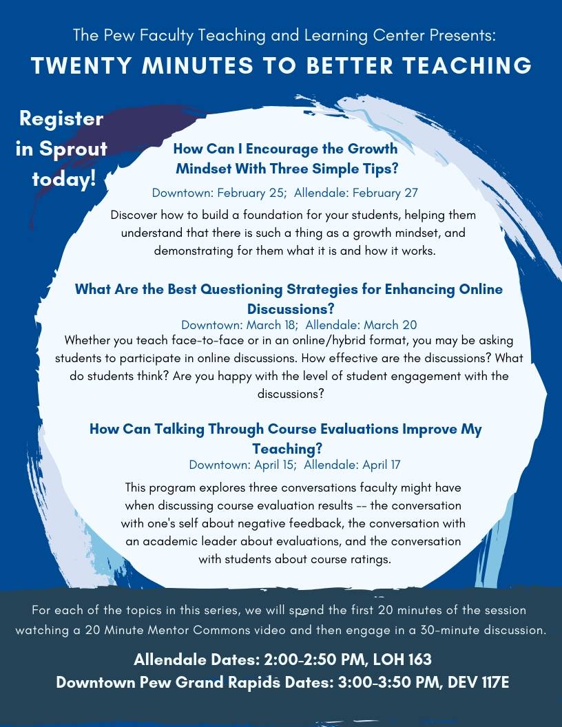 Pew Faculty Teaching and Learning Center - Grand Valley State University