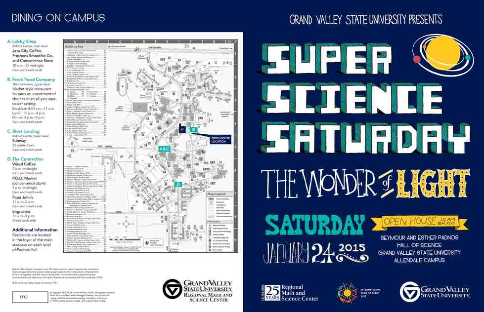 Super Science Saturday - Regional Math and Science Center - Grand ...