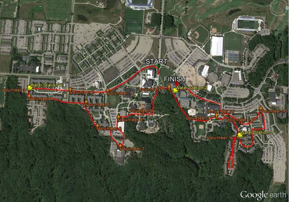Grand Valley State University Campus Map - Map