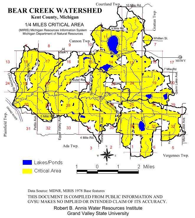 Bear Creek Stewardship Plan - Identification of Critical Areas ...