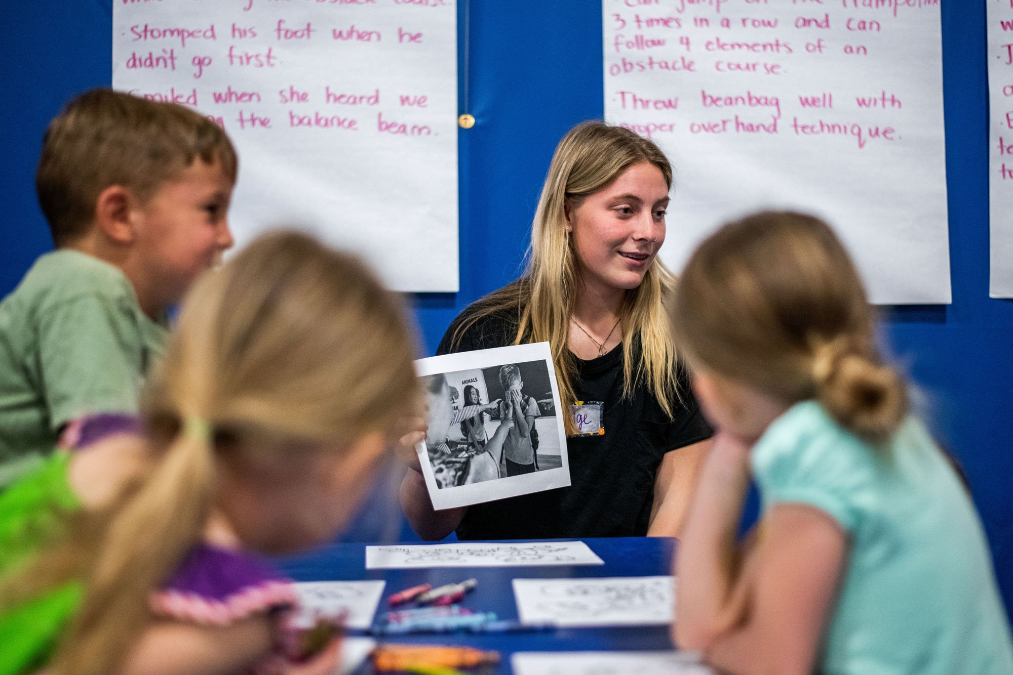 Aspiring educators work with the 'most honest students' to learn about ...