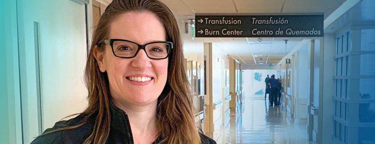 Alumna overcomes odds to 'dream big' - Sarah Barnhard '05 - Grand ...