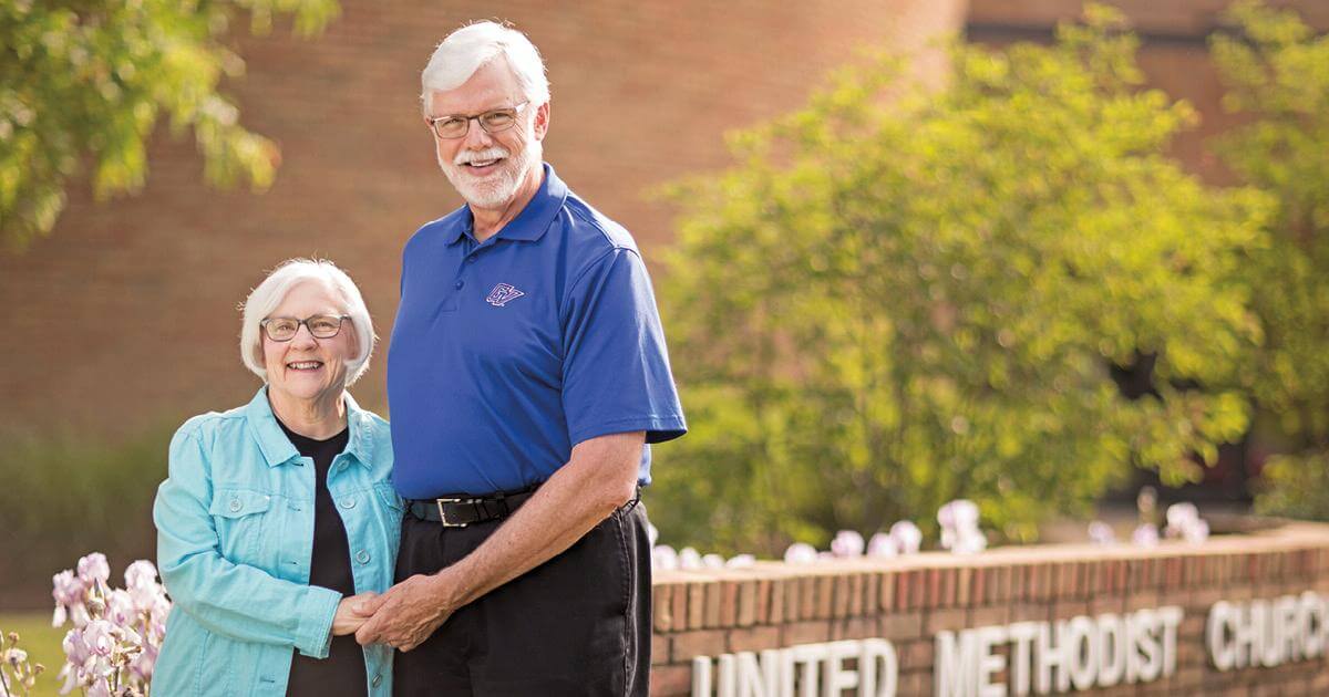 Giving hearts - Terry, '70, and Sandra, '68, Allen - Grand Valley Magazine