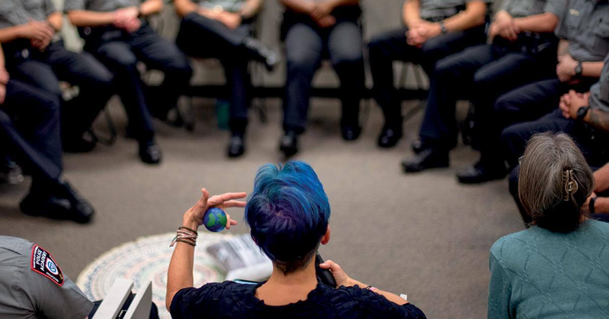 GVSU Police Academy cadets learn, practice mediation tactics - Academy ...