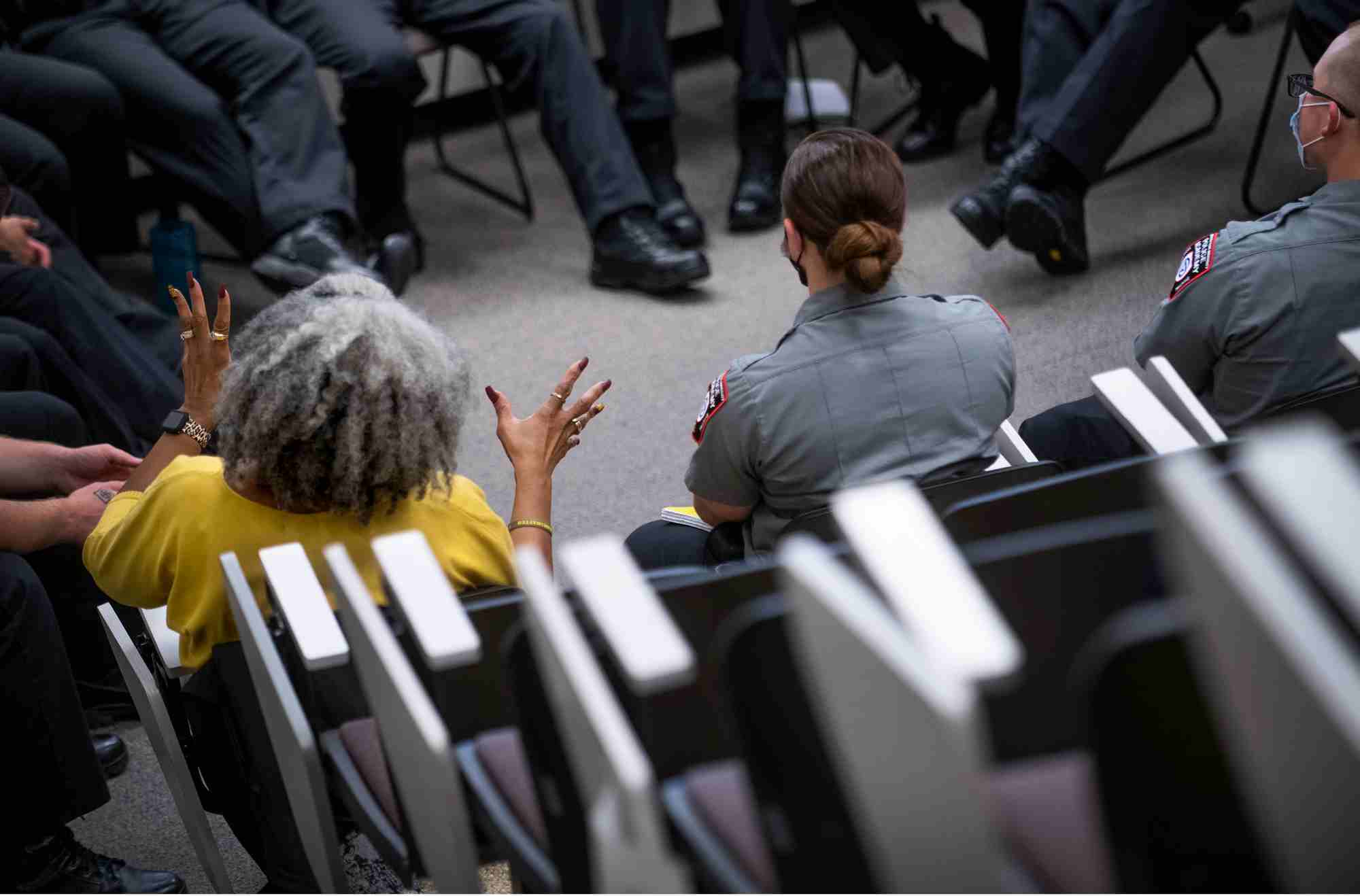 GVSU Police Academy cadets learn, practice mediation tactics - Academy ...