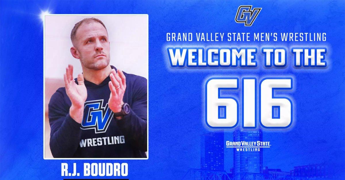 R.J. Boudro named as new men’s wrestling coach - GVNext
