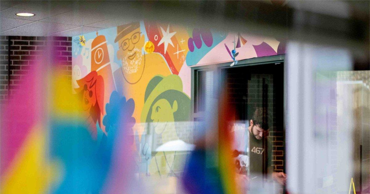 New mural unveiled in the Milton E. Ford LGBT Center - GVNext