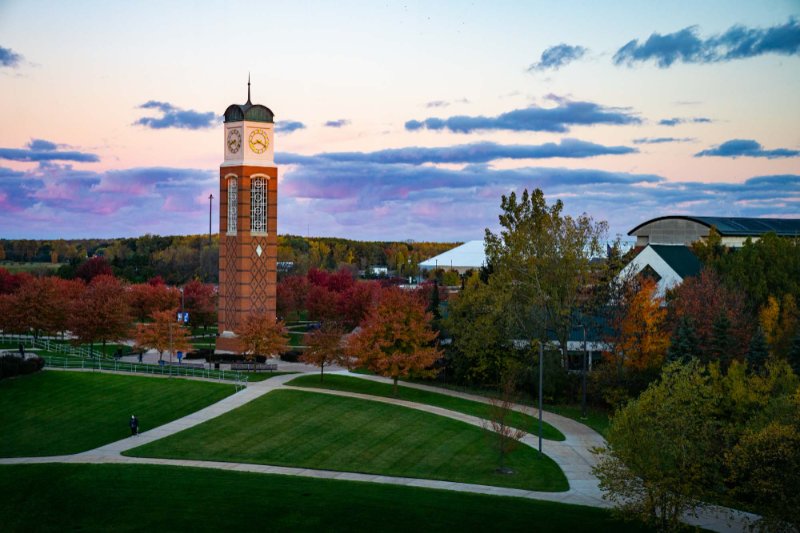 GVSU in photos, November, 2021: Fall's last splendor, a building to ...