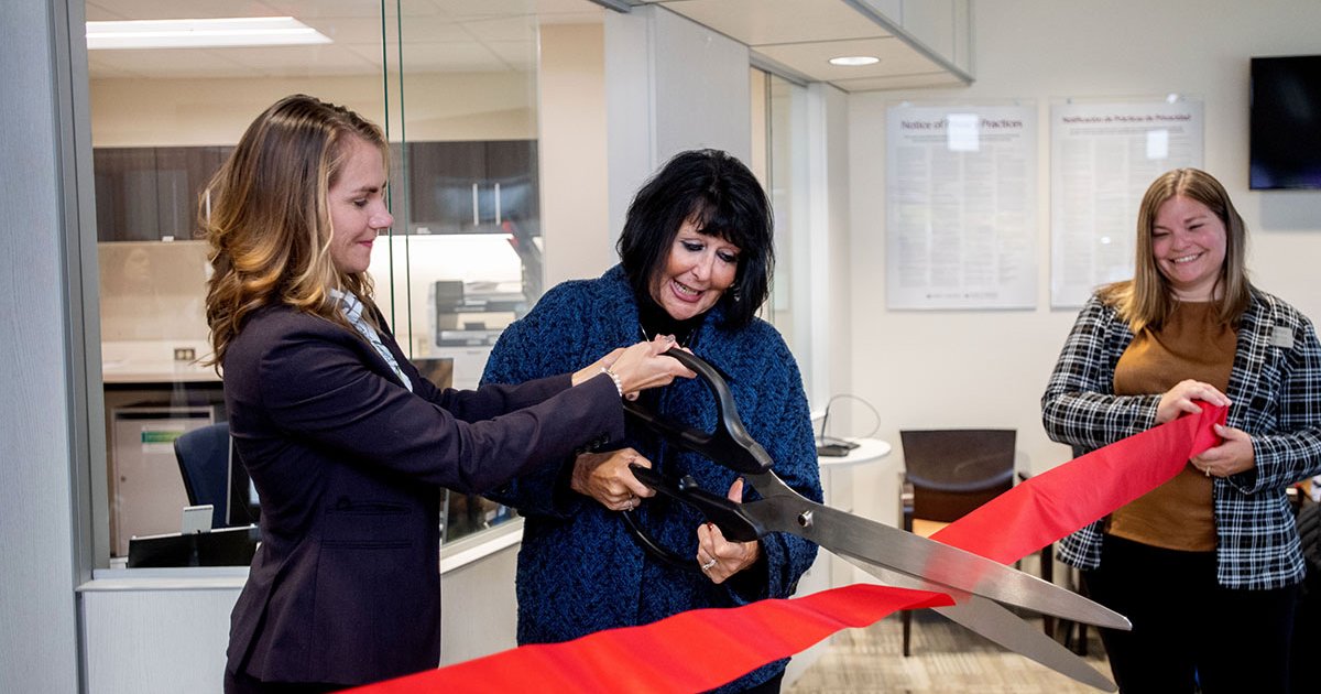 GVSU, Trinity Health Medical Group leaders celebrate expanded ...