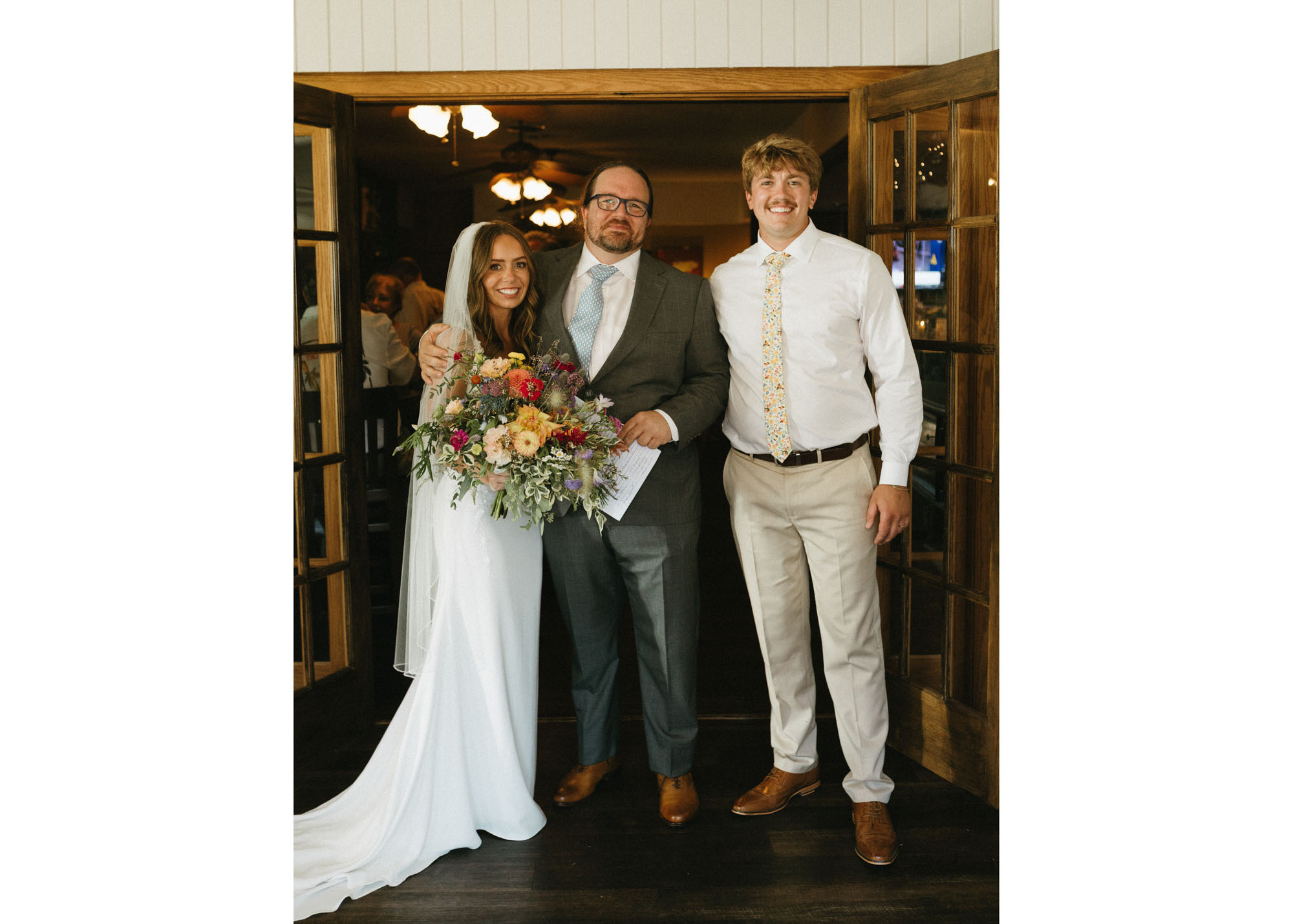 A memorable moment in class leads to faculty member officiating former ...