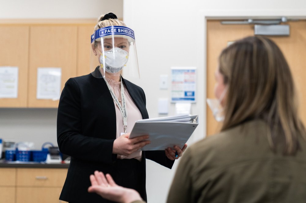 Audiology graduate students serve patients in new, on-campus clinic ...