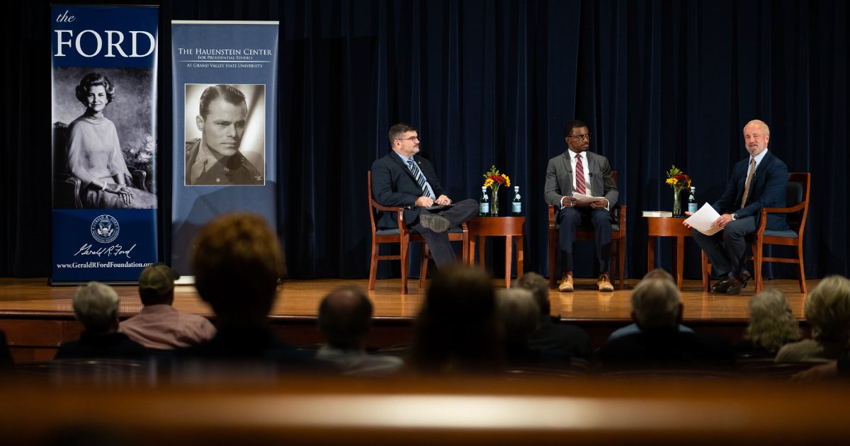 Authors discuss history, challenges of Constitution's amendments - GVNext