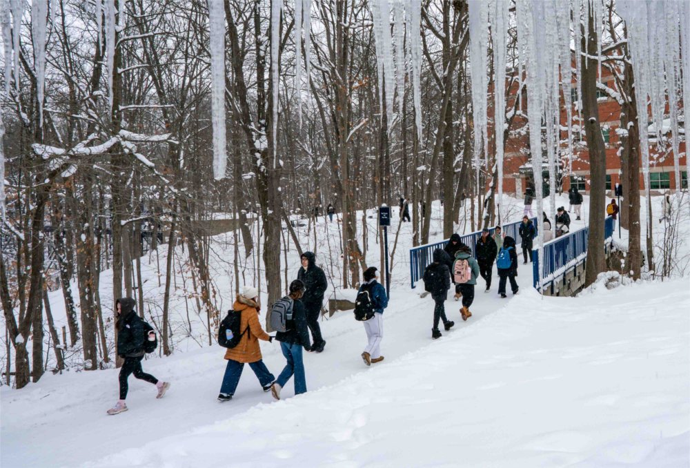 GVSU in Photos, January 2026: Amid the unrelenting cold and snow, fun ...