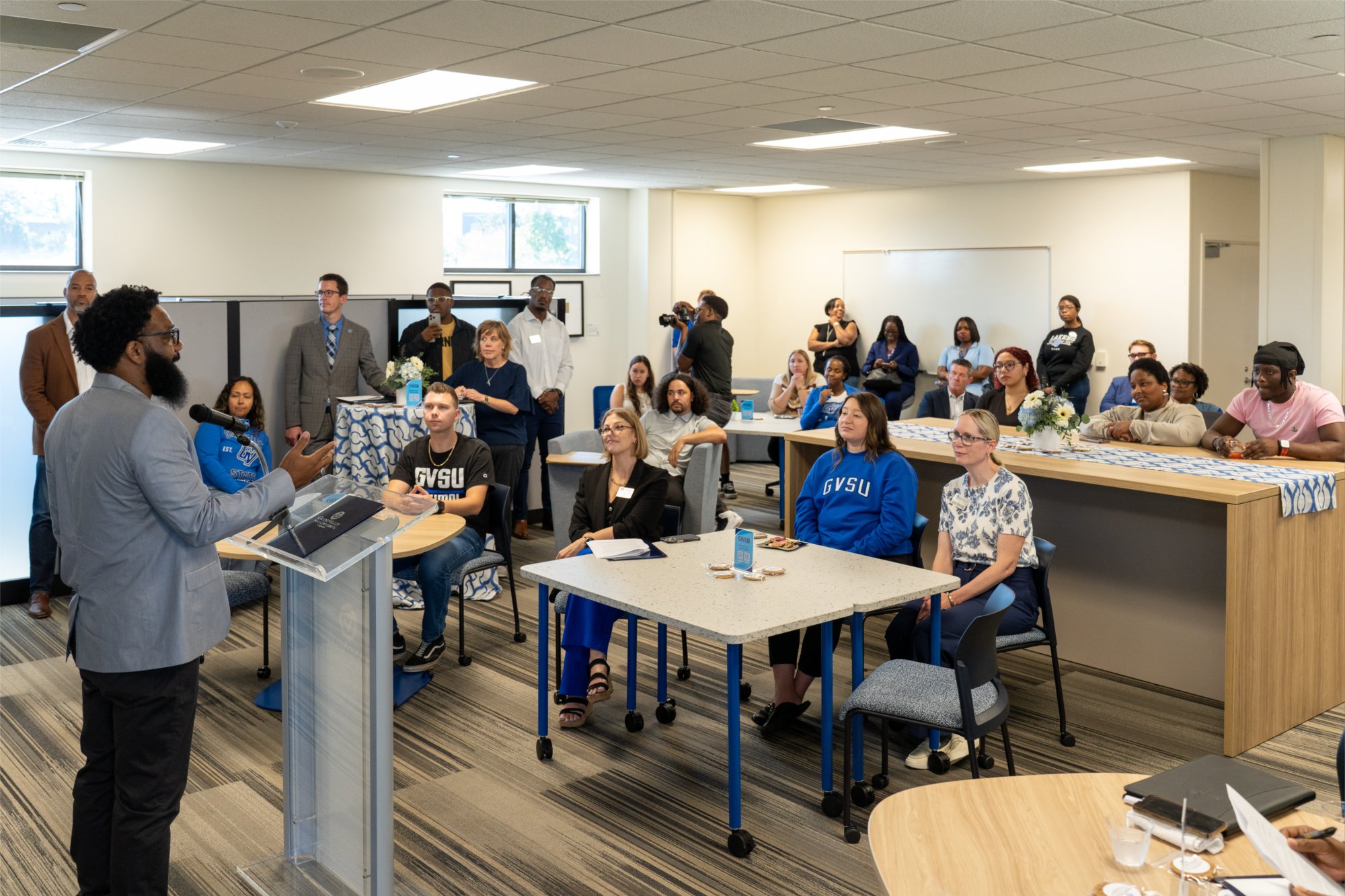 Celebration of new space emphasizes student connections, reducing ...