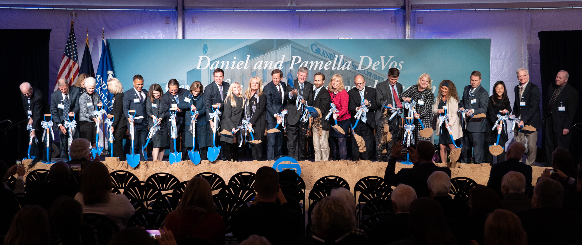 Grand Valley breaks ground on DeVos Center for Interprofessional Health ...