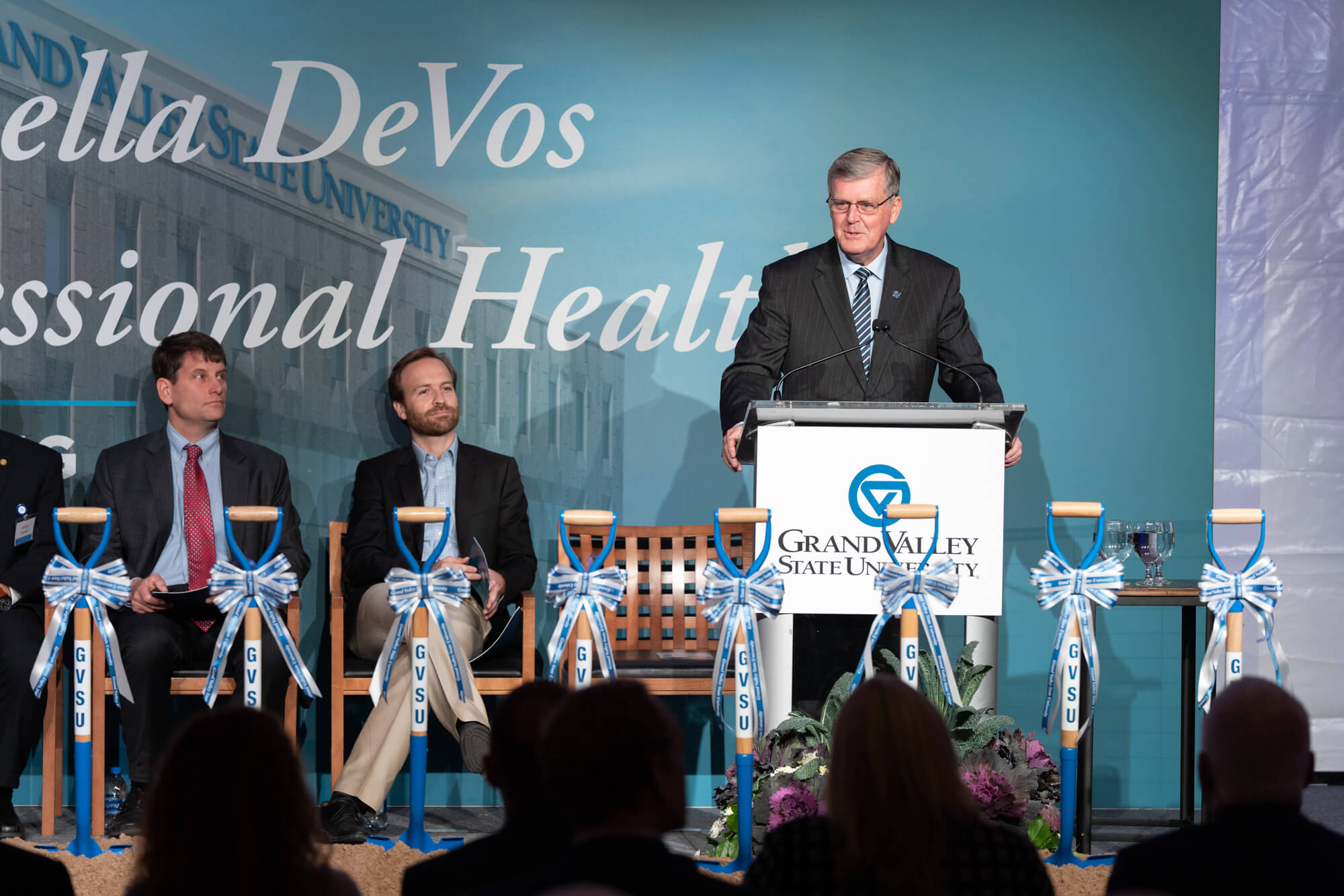 Grand Valley breaks ground on DeVos Center for Interprofessional Health ...