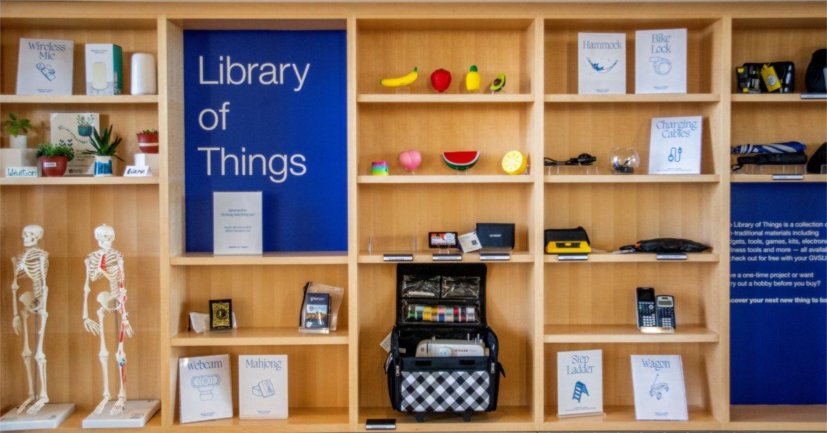 Beyond books: the Library of Things connects students to tools, games ...
