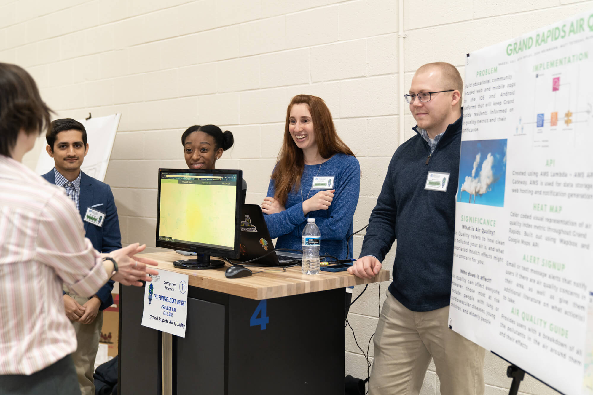 Coolers, air quality maps and more on display for PCEC project day - GVNext