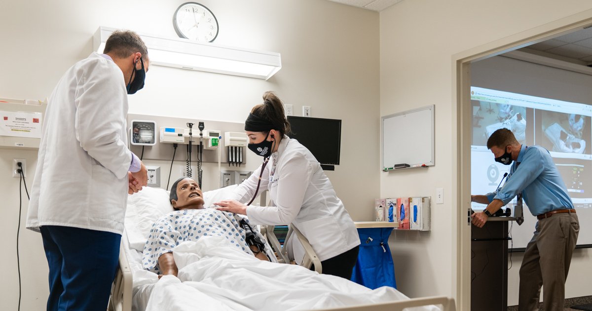 Eyebrow smiles and social distance: Faculty members enjoy connecting ...