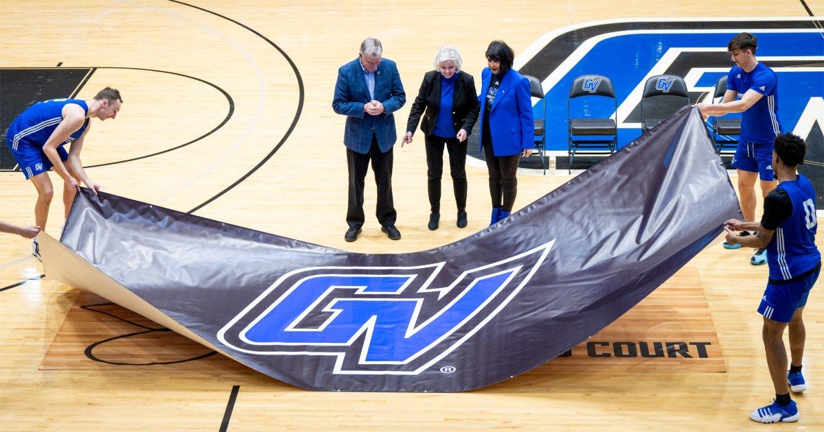 Fieldhouse Arena court named in honor of President Emeritus Thomas J ...
