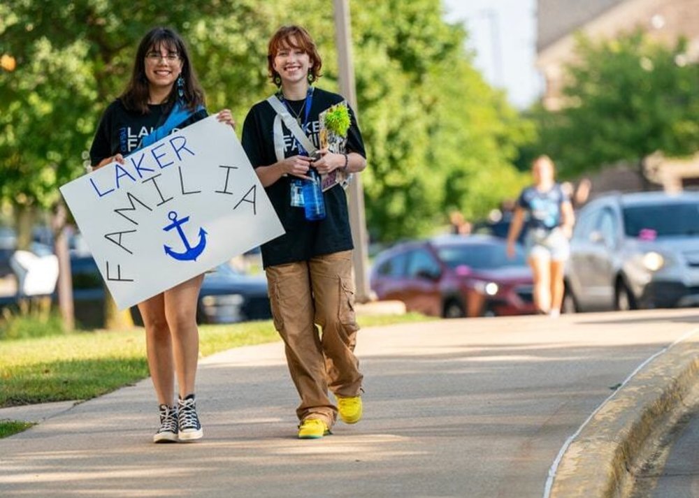 Allendale Campus once again filled with Lakers, energy - GVNext