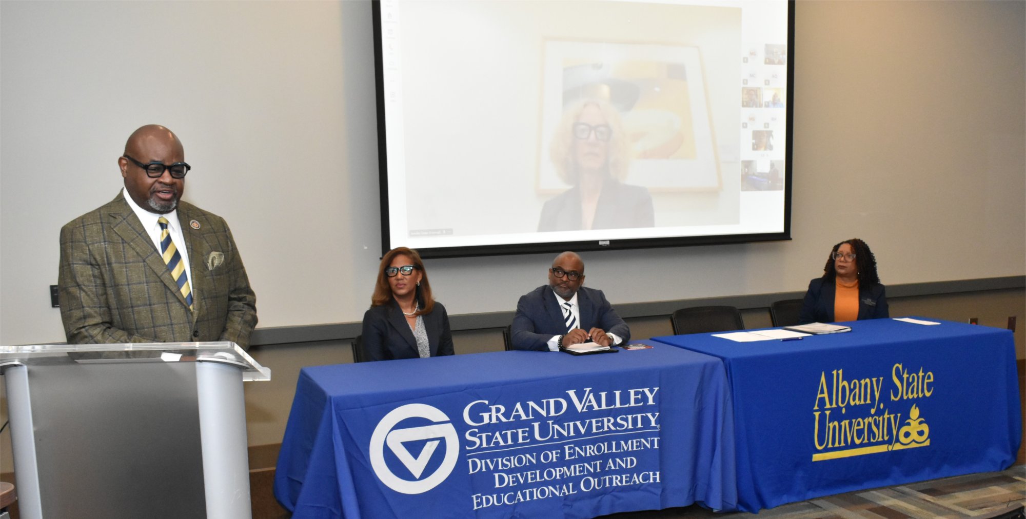 Partnership agreement opens doors to GVSU advanced degrees for Albany ...