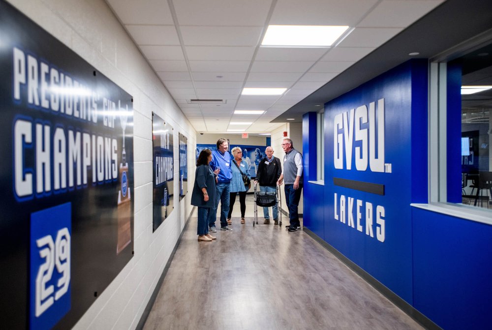 Harris Family Athletic Complex unveiled to GVSU community - GVNext