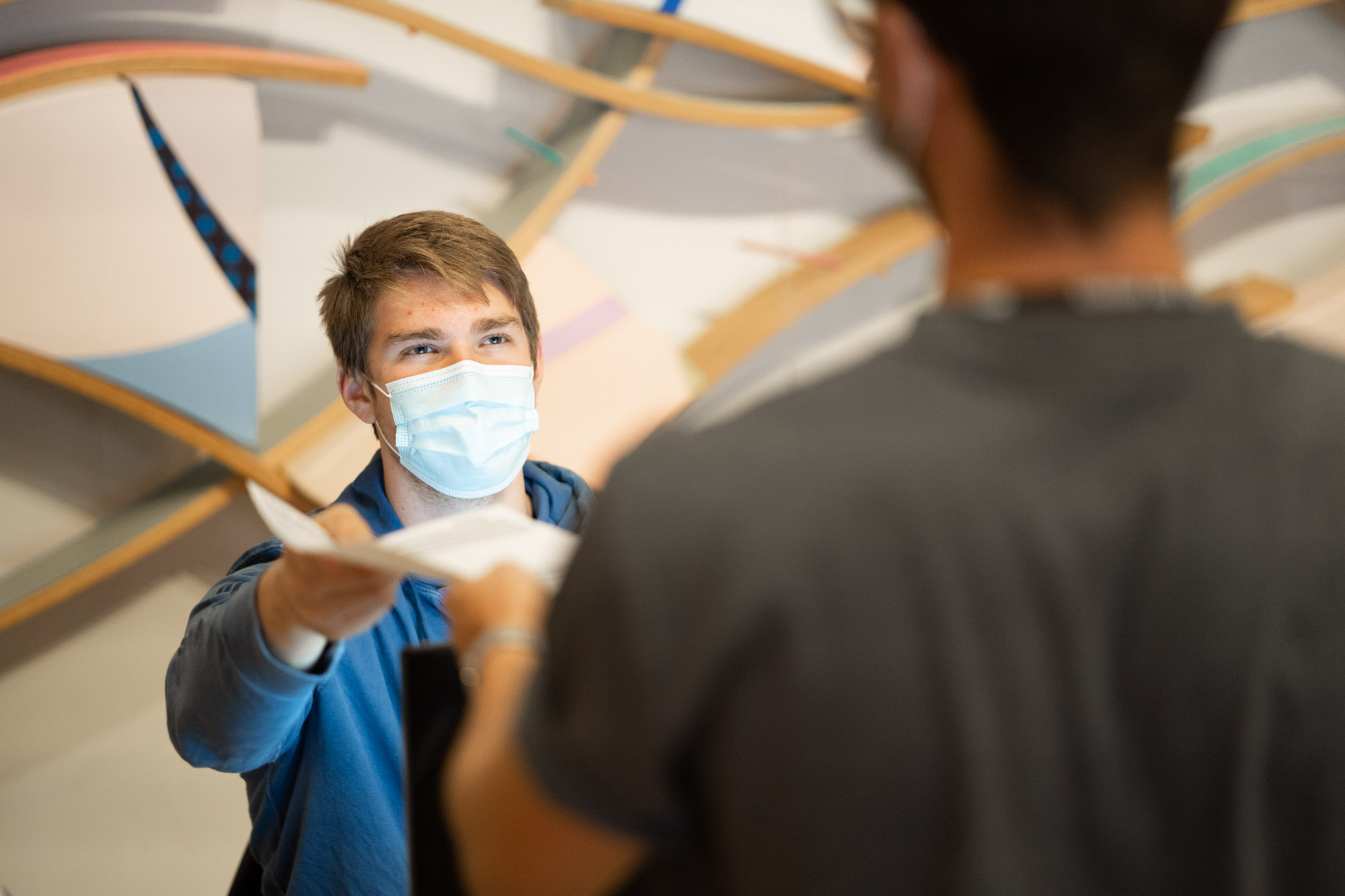 Students are front and center, helping lead GVSU's COVID-19 ...