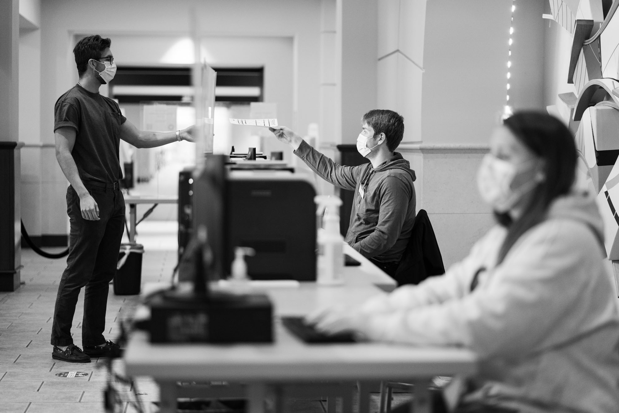 Students are front and center, helping lead GVSU's COVID-19 ...