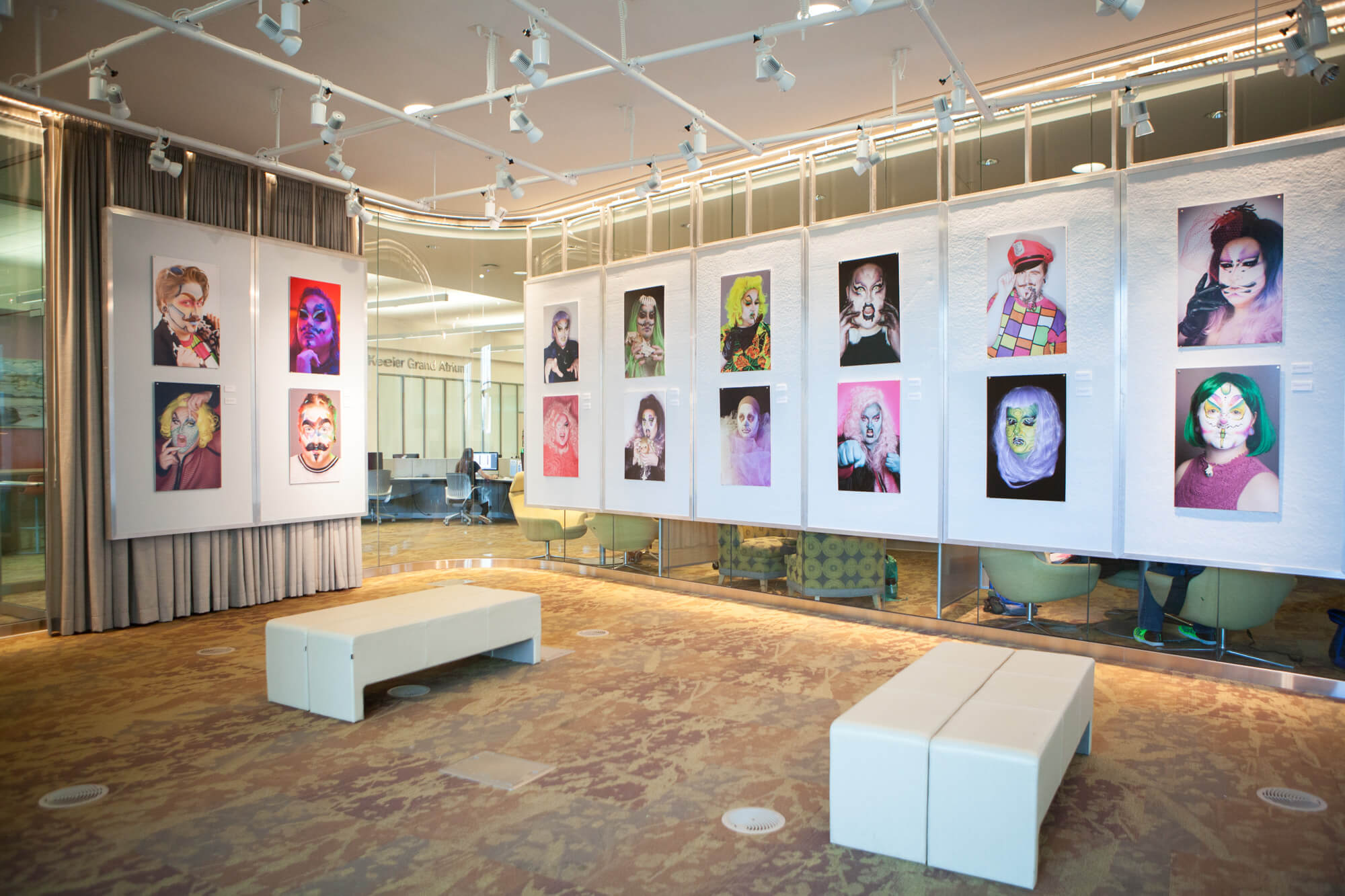 Student-created exhibit aims to bridge gap between drag and art - GVNext