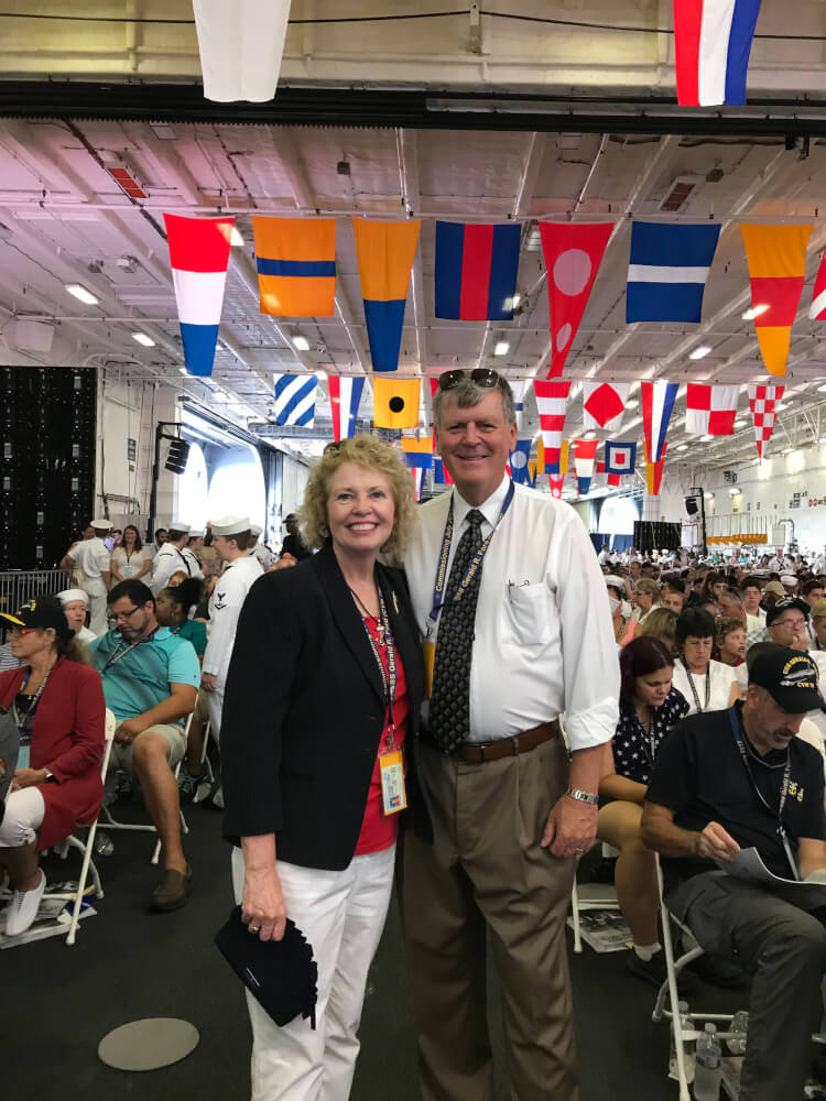 Haas, Lubbers attend USS Gerald R. Ford commissioning - GVNext