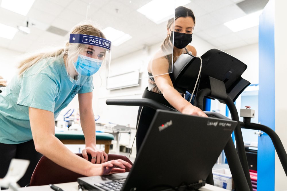 Exercise science lab adjusts so students can still attain crucial ...