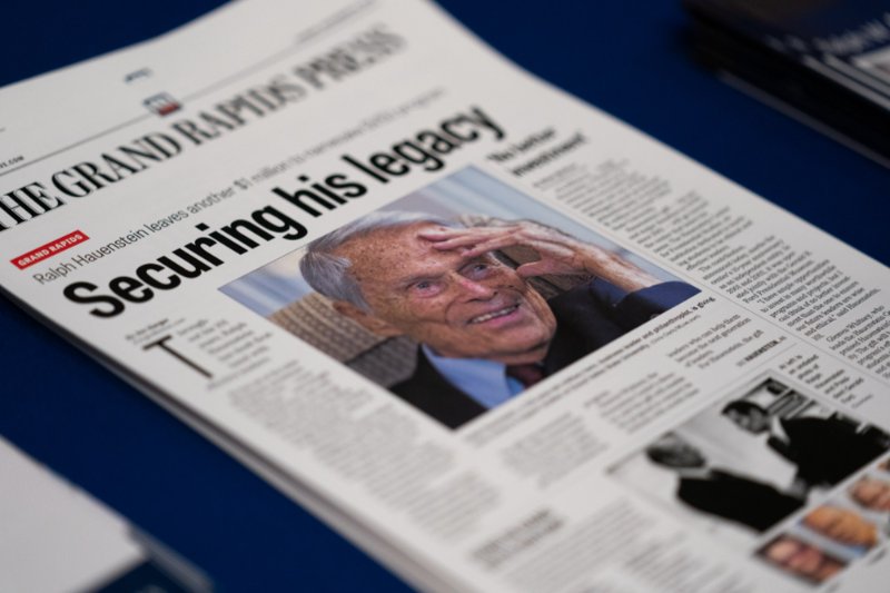 Family, friends remember Ralph Hauenstein on his 110th birthday - GVNext