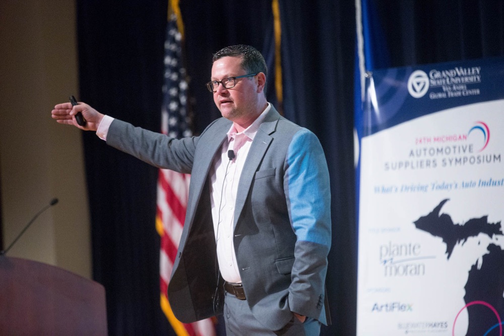 Gov. Whitmer visits campus to speak at Automotive Suppliers Symposium ...