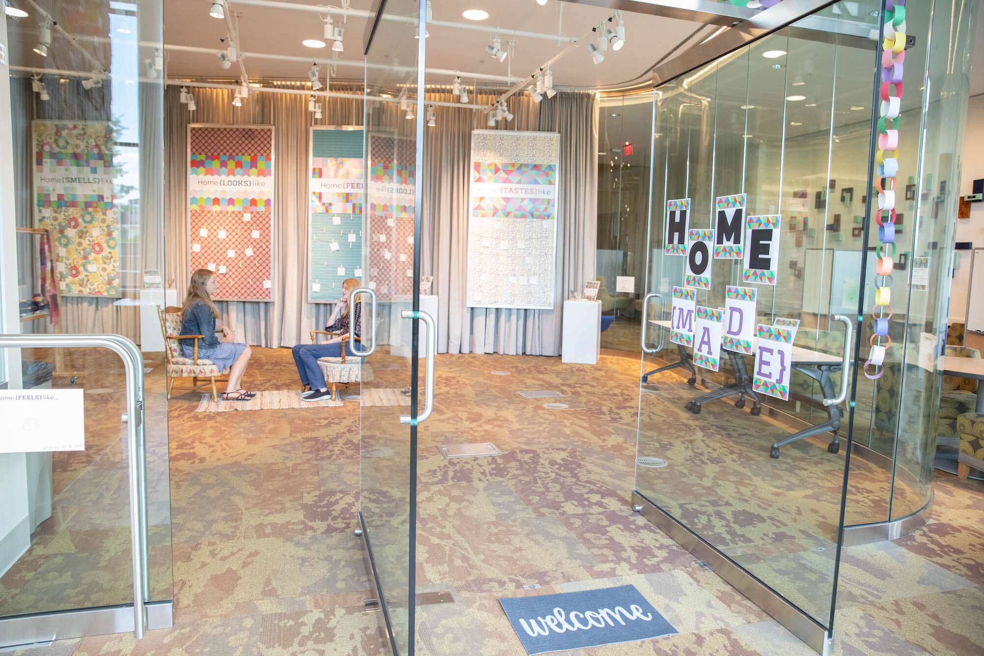 New interactive library exhibit seeks to create a sense of home - GVNext