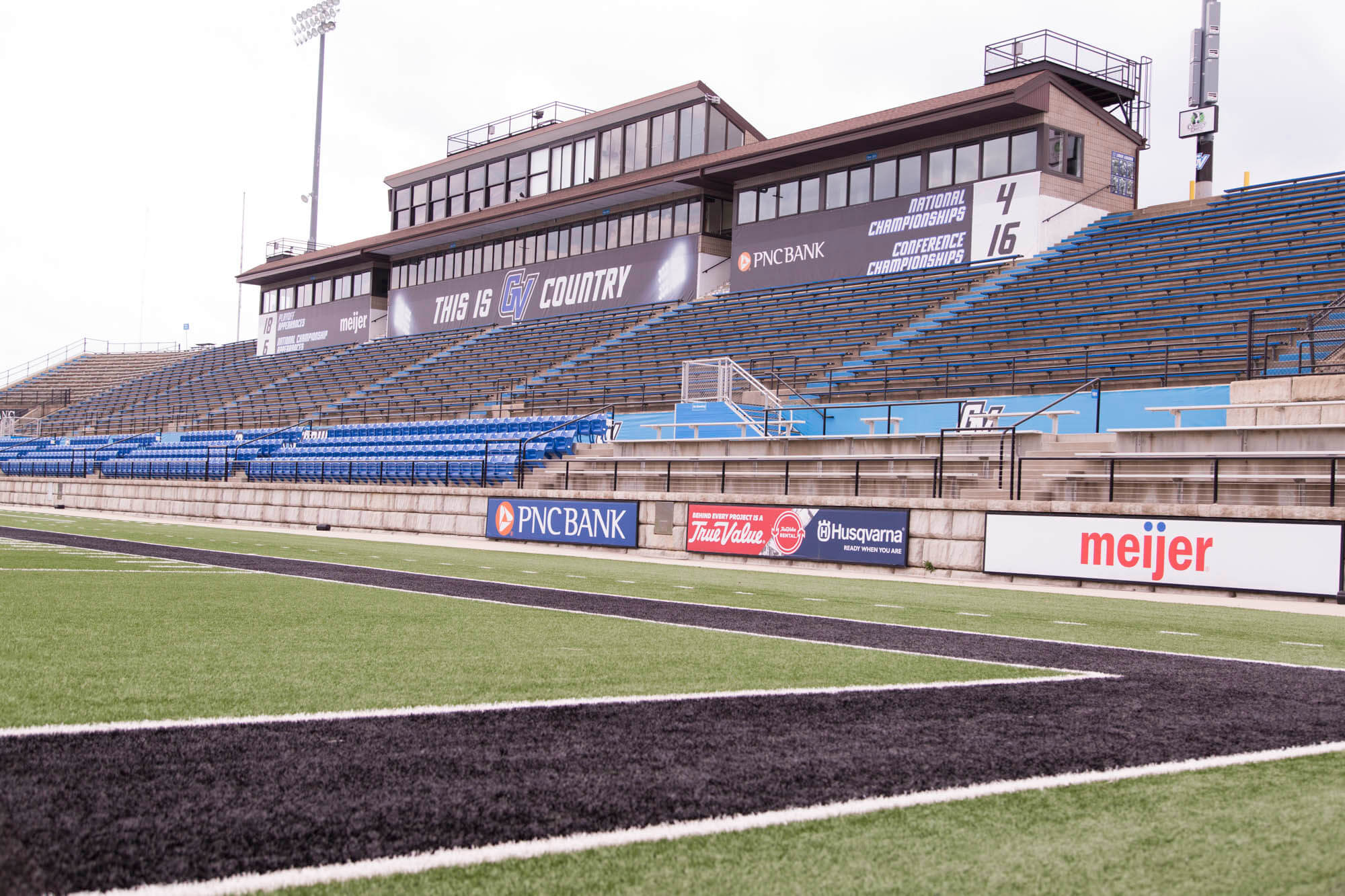 Construction project will repurpose stadium box to meeting space - GVNext