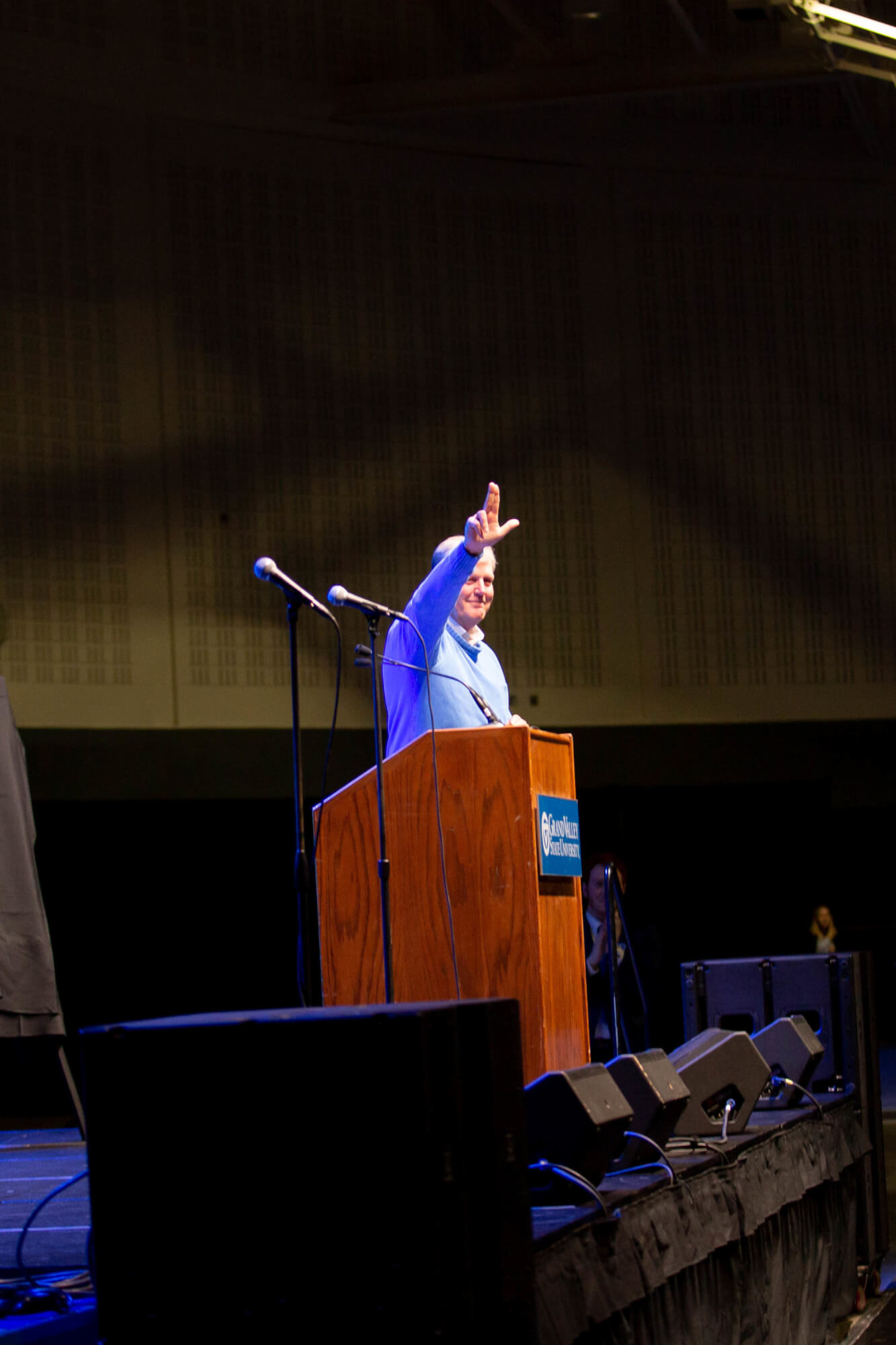 President Haas, Marcia Haas honored by students during Haasta La Vista ...