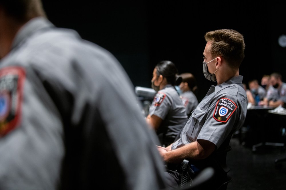 GVSU Police Academy cadets receive mediation, conflict resolution ...