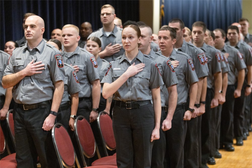 GVSU Police Academy caps off first session back on Holland Campus with ...